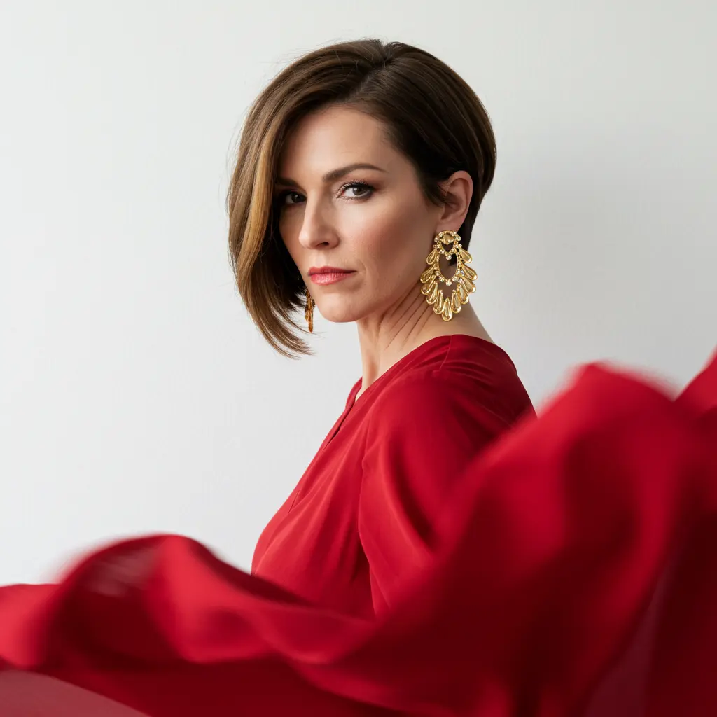 16 Stunning Angled Bob Haircuts for Women Over 40